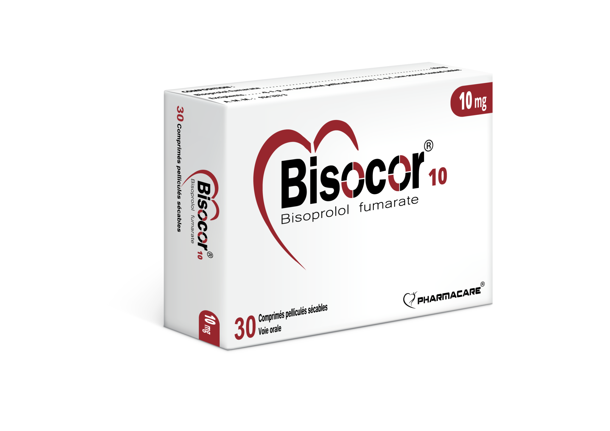 Bisocor 10 mg - Laboratoires pharmacare