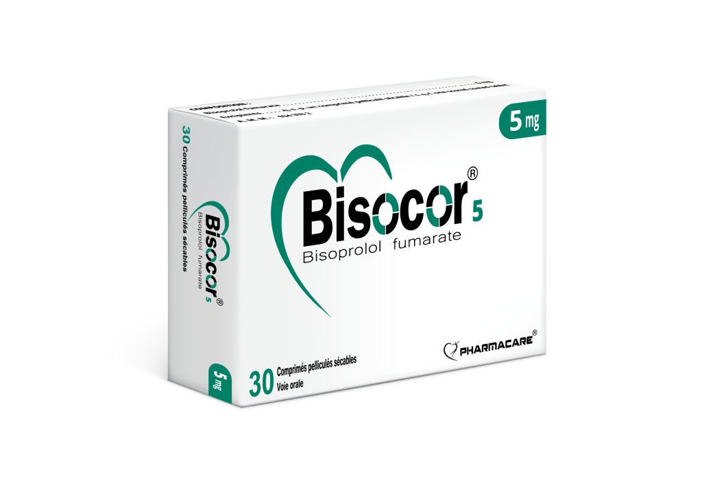 Bisocor 5 mg - Laboratoires pharmacare