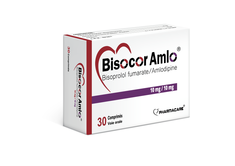 Bisocor Amlo 10/10 mg - Laboratoires pharmacare