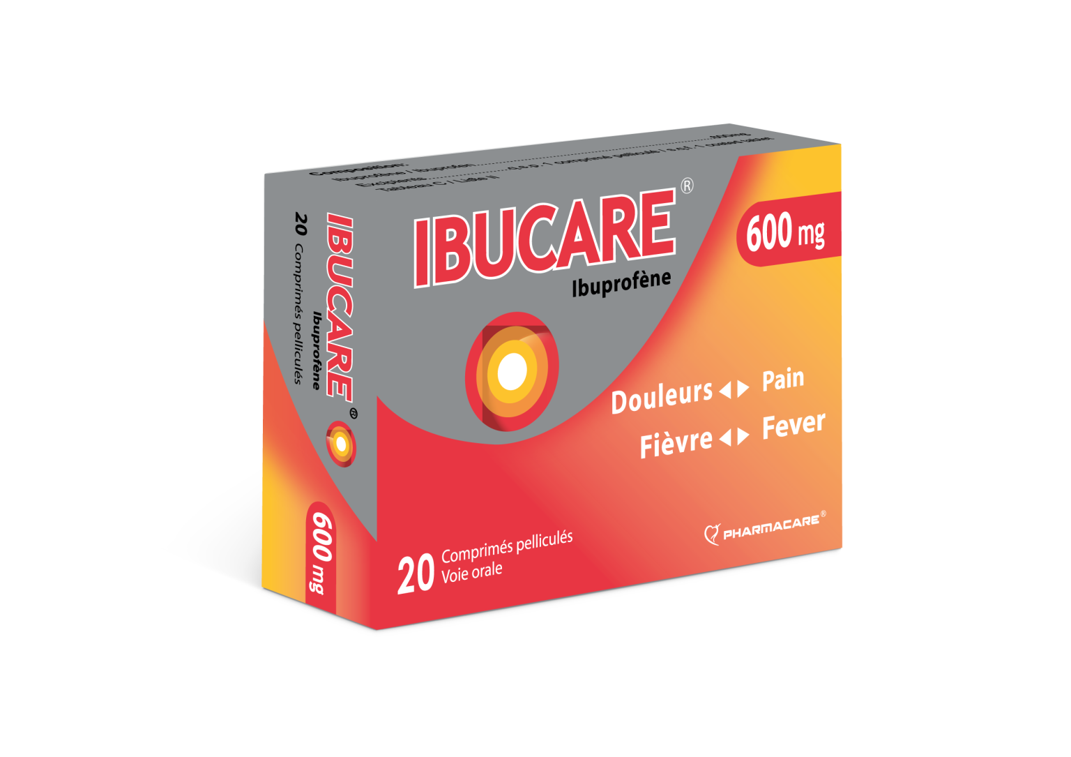 Ibucare 600 mg - Laboratoires pharmacare
