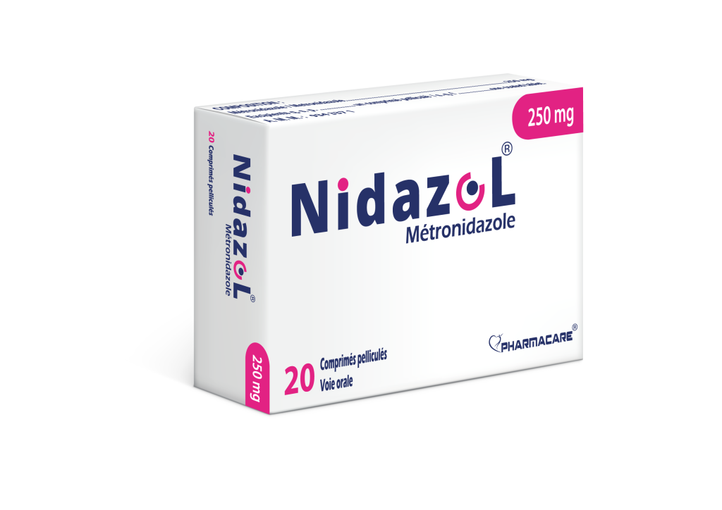 Nidazol 250 mg - Laboratoires pharmacare