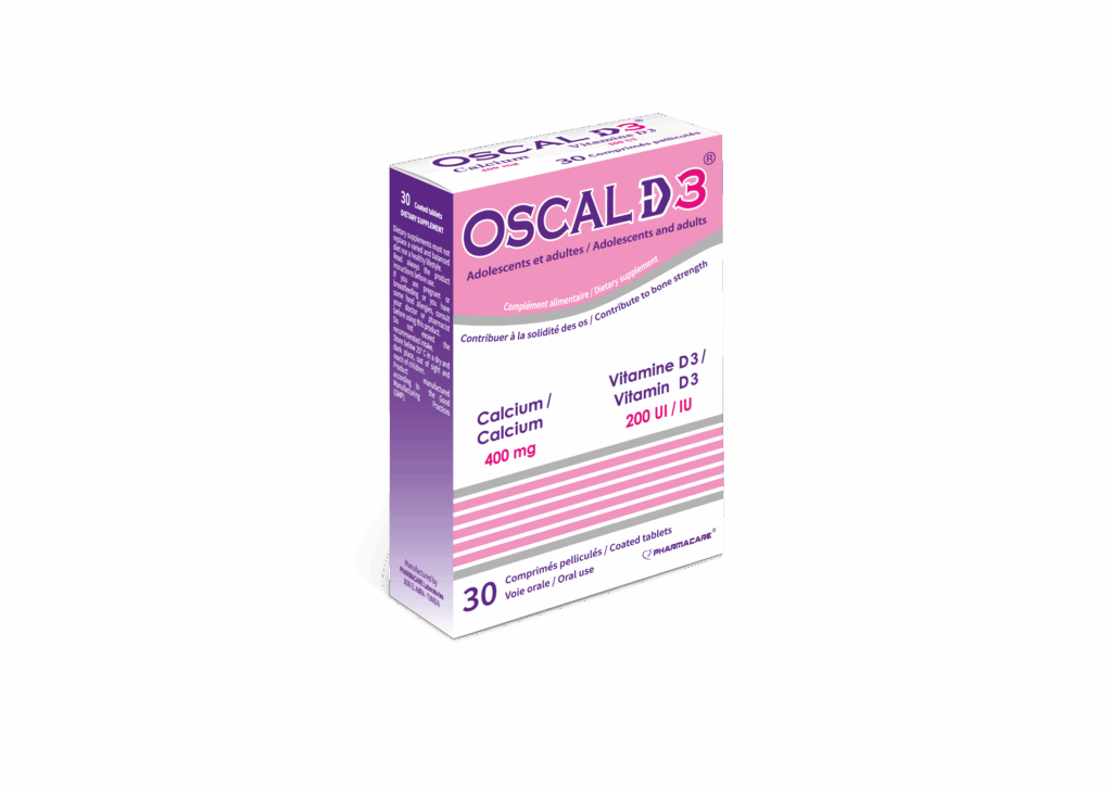 Oscal D3 - Laboratoires pharmacare