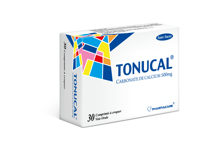 Tonucal 500 mg - Laboratoires pharmacare